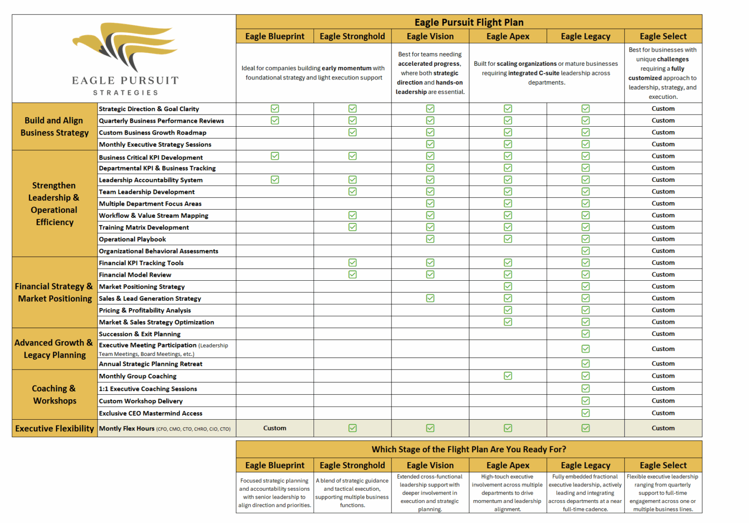 Services - Eagle Pursuit Solutions
